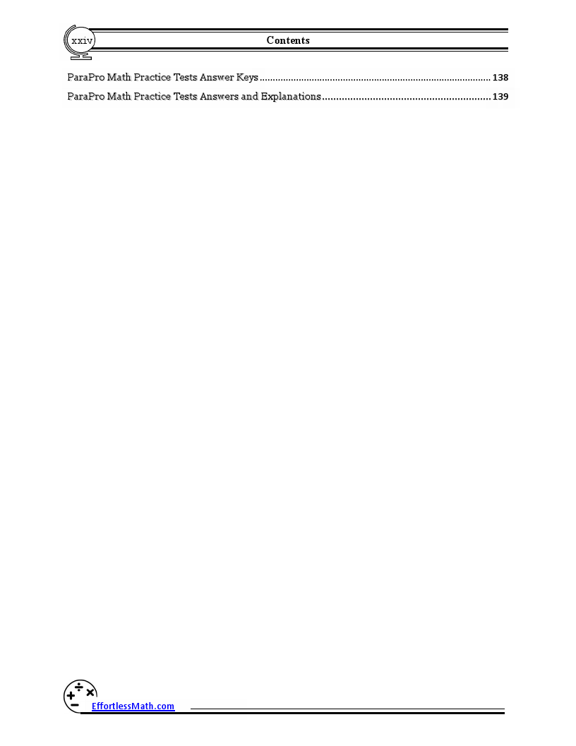 ParaPro Math Exercise Book: A Comprehensive Workbook + ParaPro Math ...