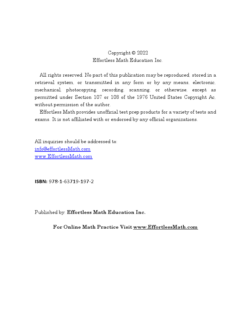 SHSAT Math Exercise Book: A Comprehensive Workbook +SHSAT Math Practice ...