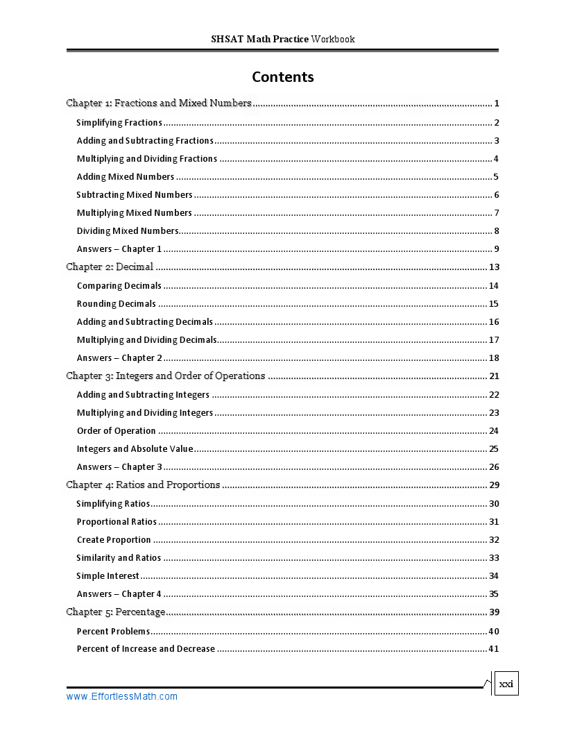 SHSAT Math Practice Workbook 2024: The Most Comprehensive Review for ...