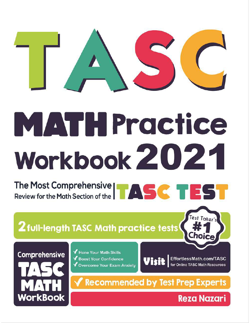 TASC Math Practice Workbook 2023: The Most Comprehensive Review for the ...