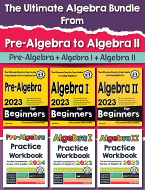 The Ultimate Algebra Bundle: From Pre-Algebra to Algebra II ...