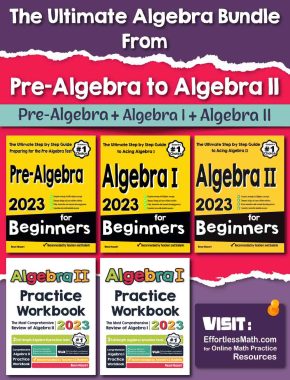 Algebra II for Beginners: The Ultimate Step by Step Guide to Acing ...
