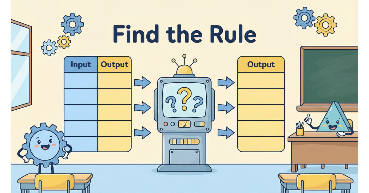 Input-Output Tables for 5th Grade: Find the Rule - Effortless Math: We ...