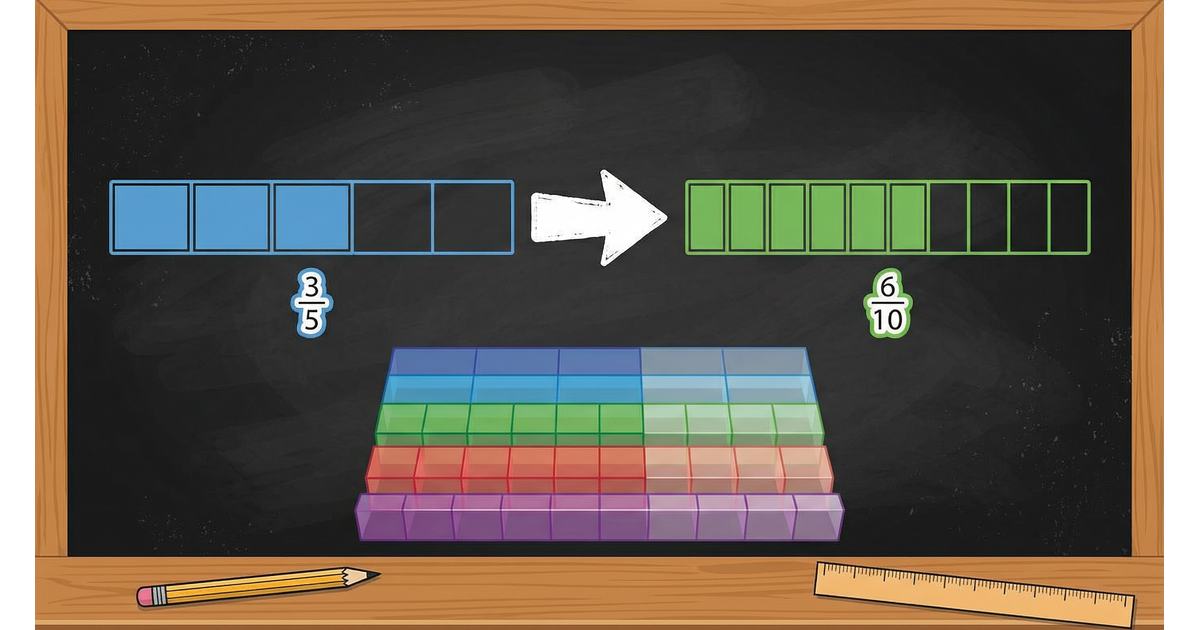 Comparing and Ordering Fractions for 5th Grade: Unlike Denominators ...