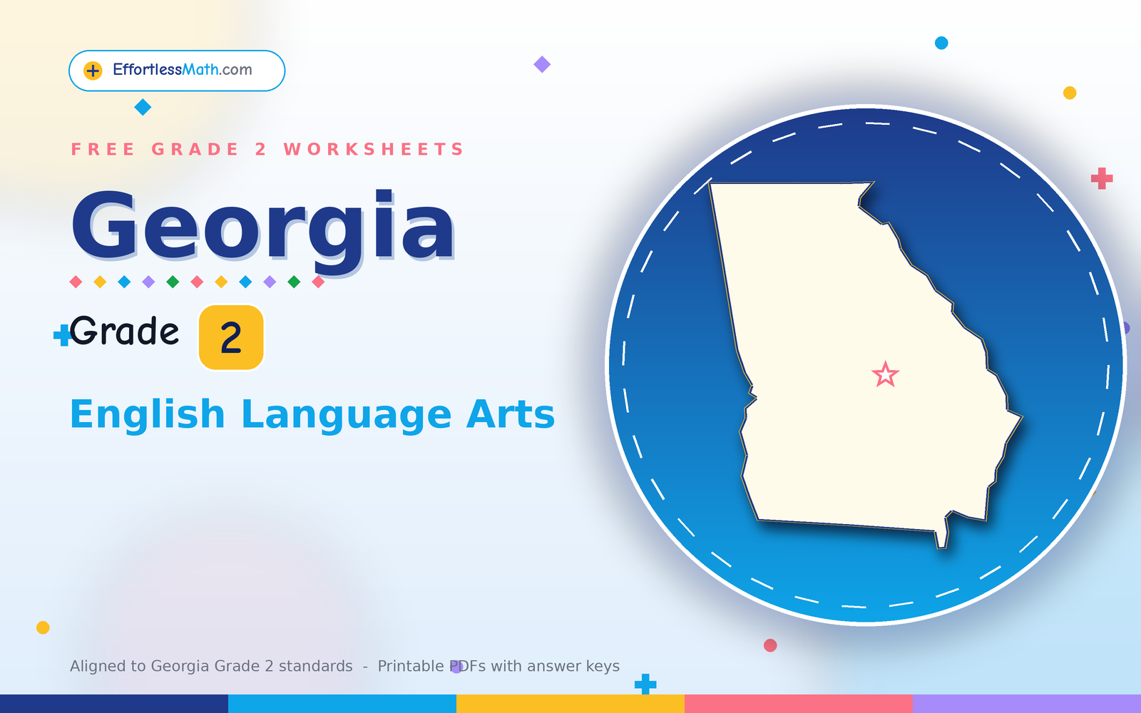 Free Georgia Grade 2 English Worksheets | Effortless Math