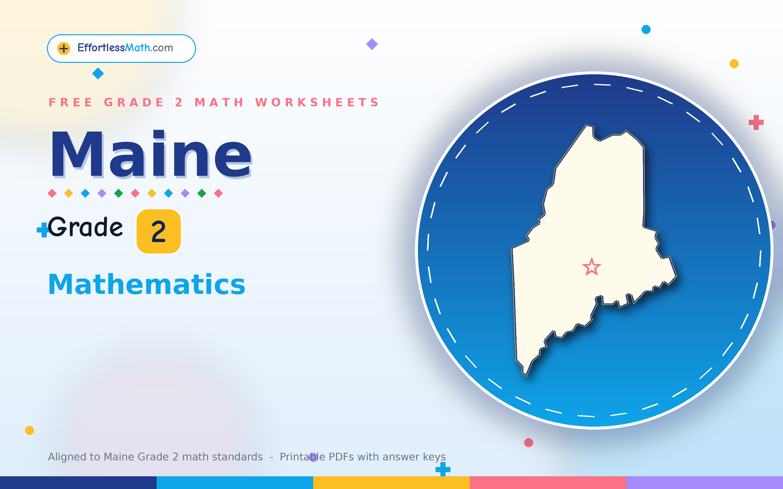 Grade 2 Math Practice for Maine Second Graders - Effortless Math: We ...