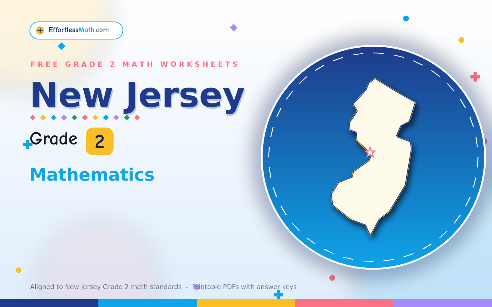 Free New Jersey Grade 2 Math Worksheets | Effortless Math