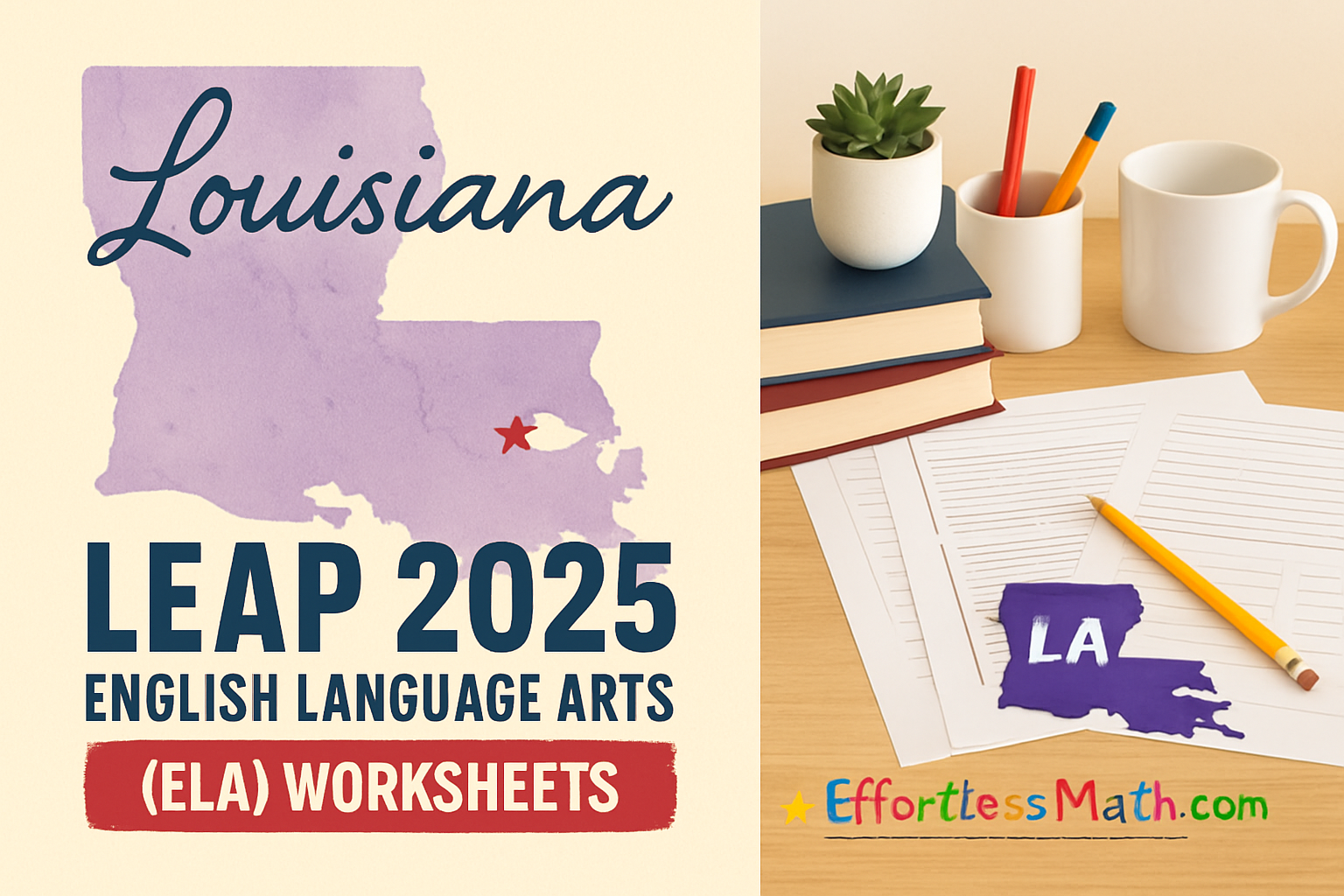 Free Grade 3 English Worksheets for Louisiana Students | Effortless Math