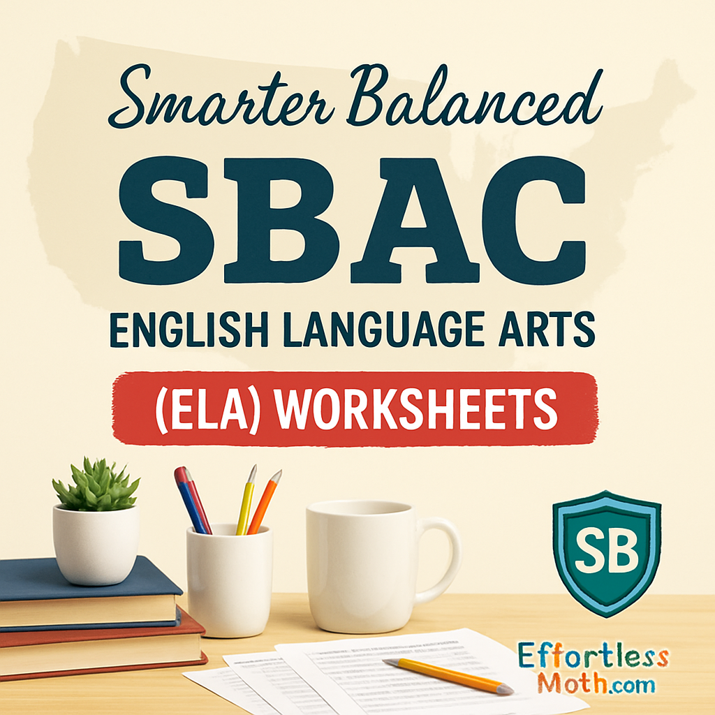 Free Grade 4 English Worksheets for SBAC Students | Effortless Math