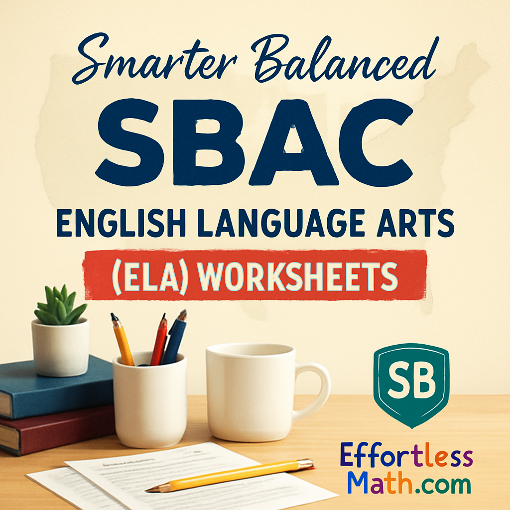 Free Grade 5 English Worksheets for SBAC Students | Effortless Math