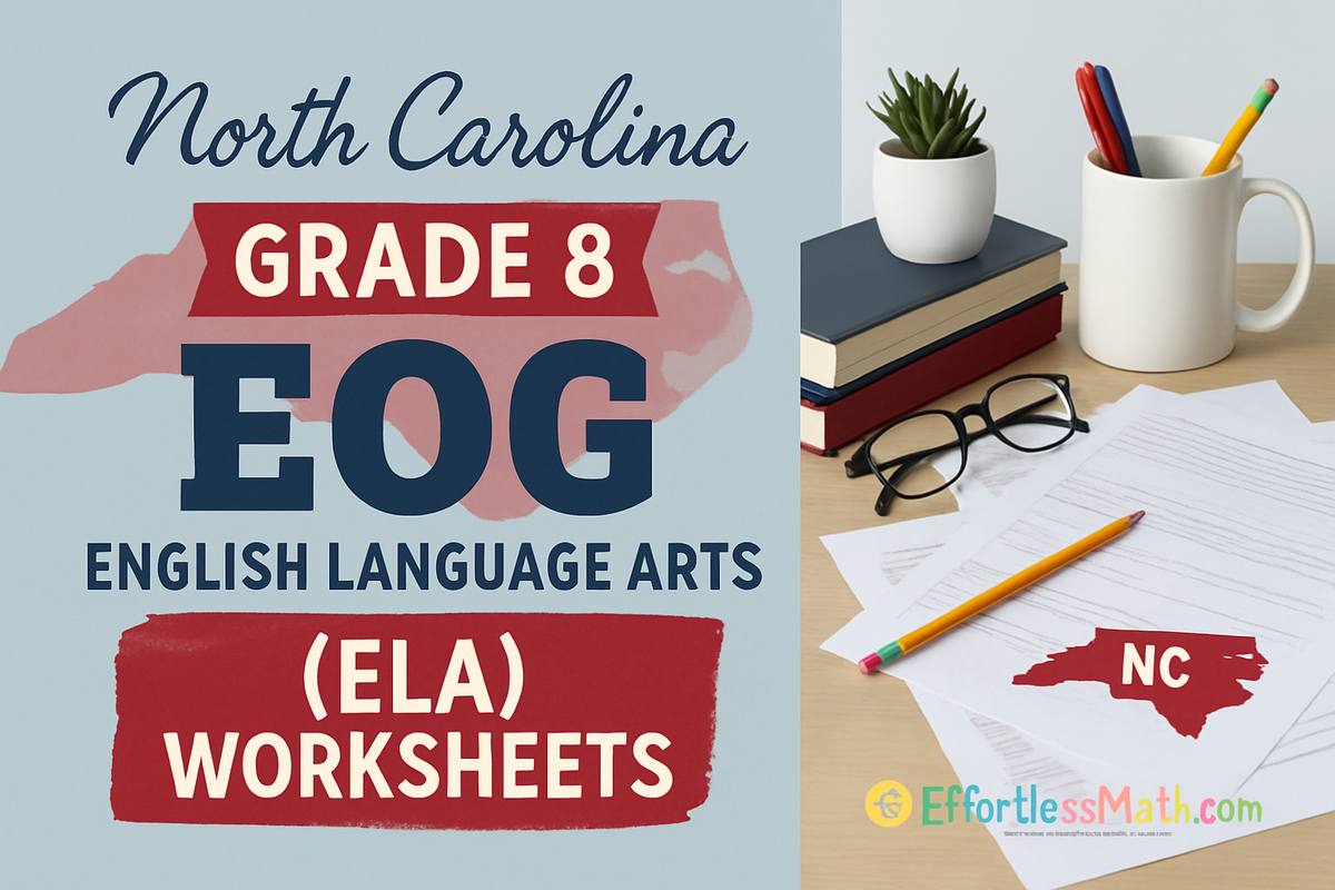 Free Grade 8 English Worksheets for North Carolina Students ...