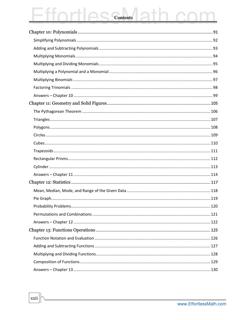 FTCE General Knowledge Math Practice Workbook 2026 PDF Practice ...