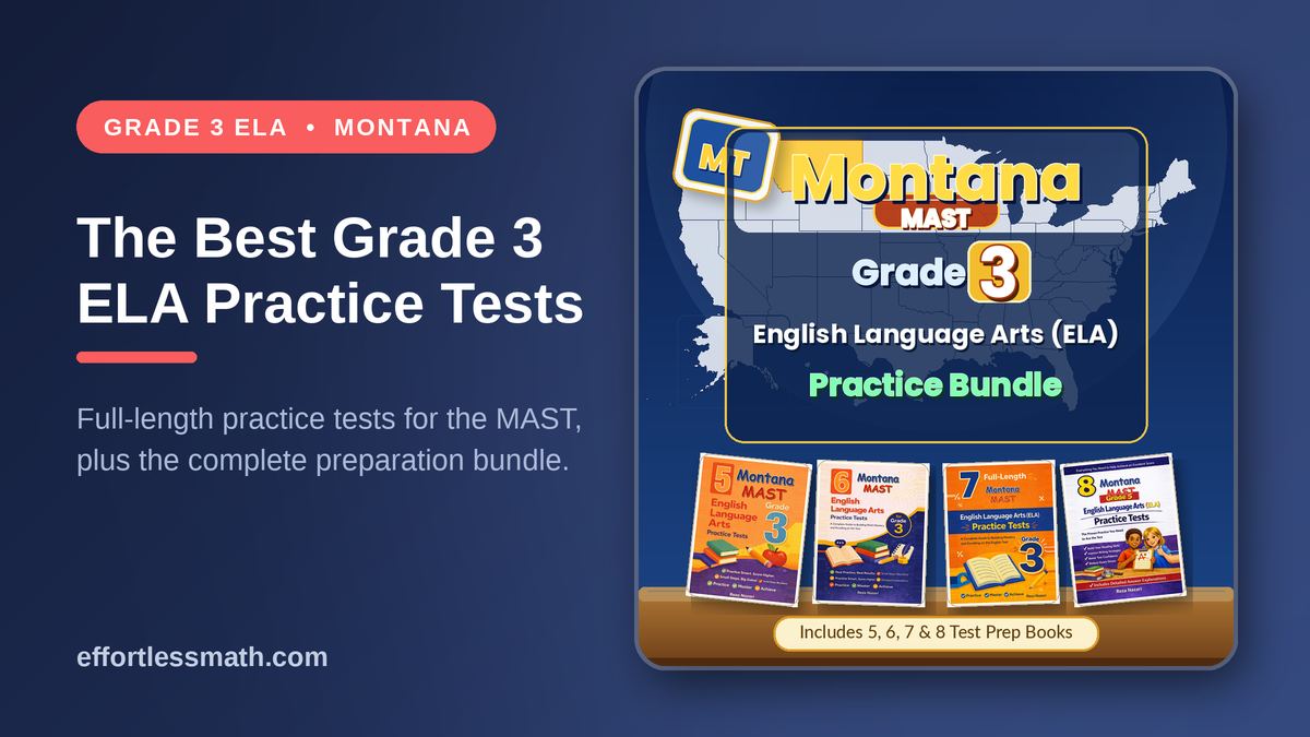 The Best Grade 3 ELA Practice Tests for Montana Students | Effortless Math