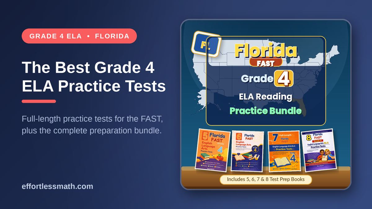 The Best Grade 4 ELA Practice Tests for Florida Students | Effortless Math