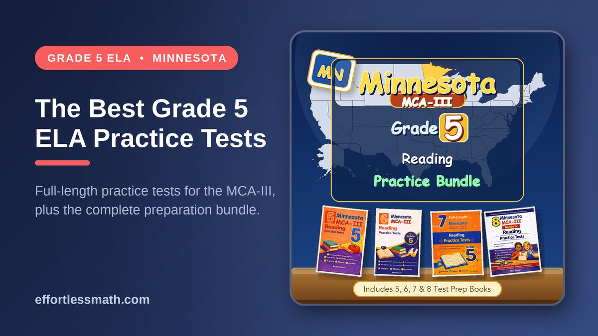 The Best Grade 5 ELA Practice Tests for Minnesota Students | Effortless ...