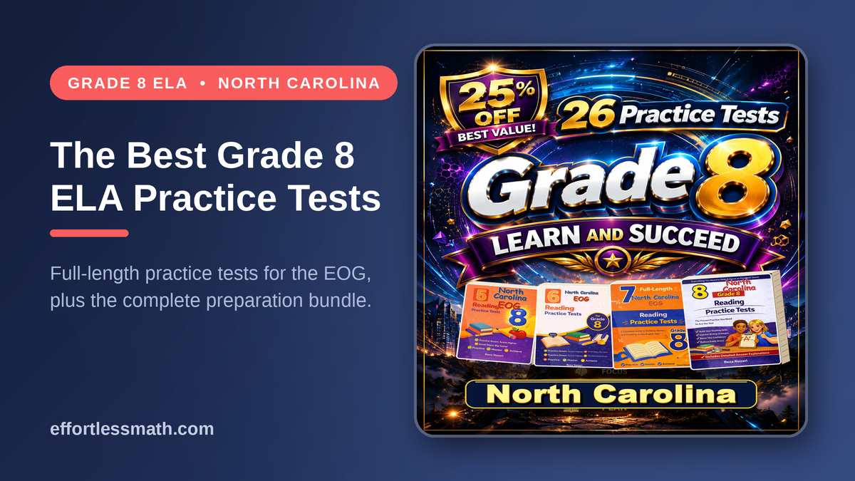 The Best Grade 8 ELA Practice Tests for North Carolina Students ...