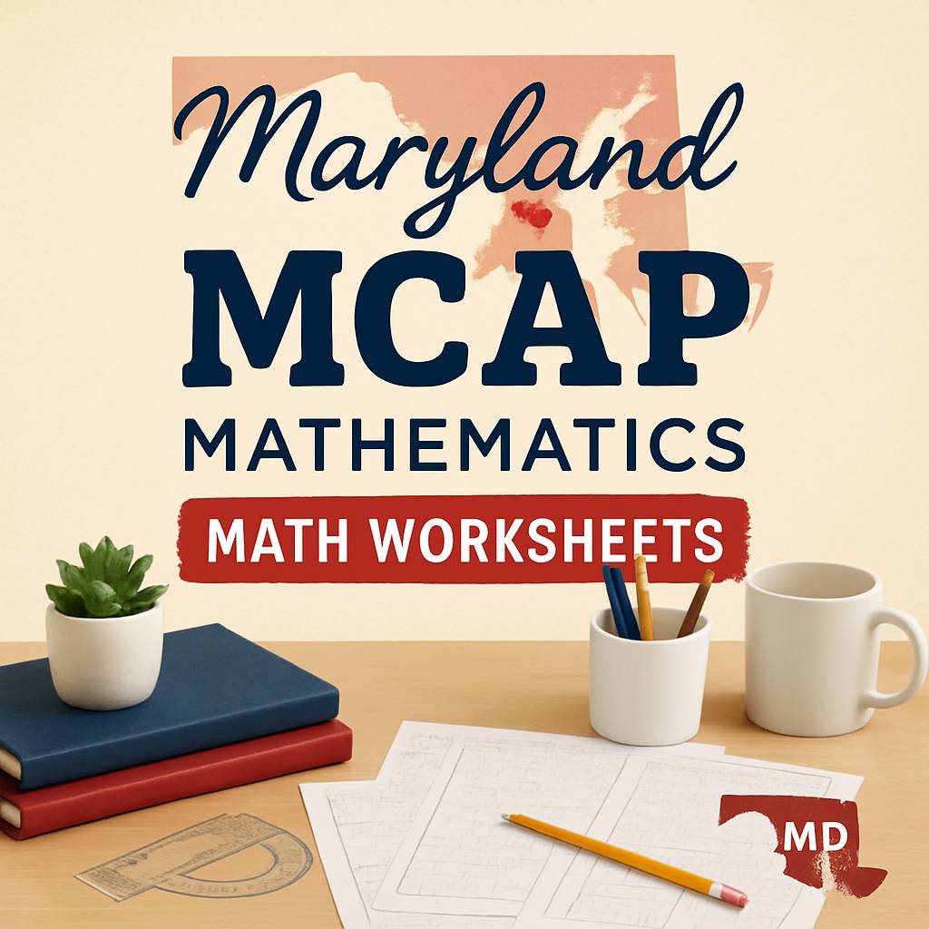 Maryland MCAP Grade 3 Math Worksheets — 49 Free Printable Single-Skill ...