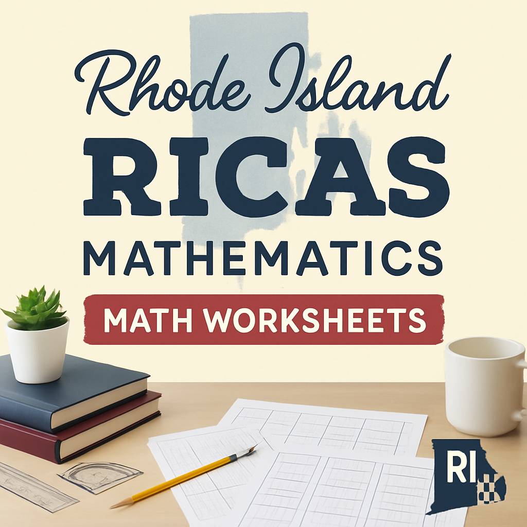 Free Rhode Island RICAS Grade 3 Math Worksheets: 49 Printable PDFs with ...