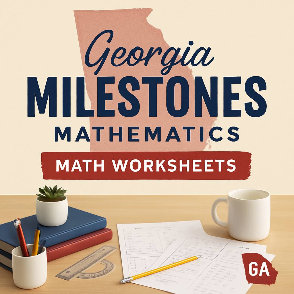 Georgia Milestones Fifth-Grade Math: 49 Free Printable Worksheets ...
