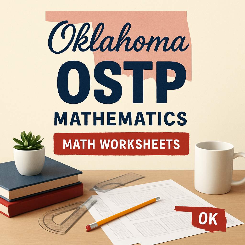 Oklahoma OSTP Grade 5 Math: 48 Free Single-Page Printables, One Skill ...